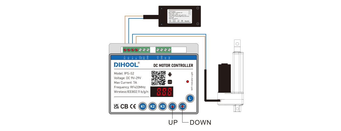 IPS-S2 Motor Controller With Current Protection