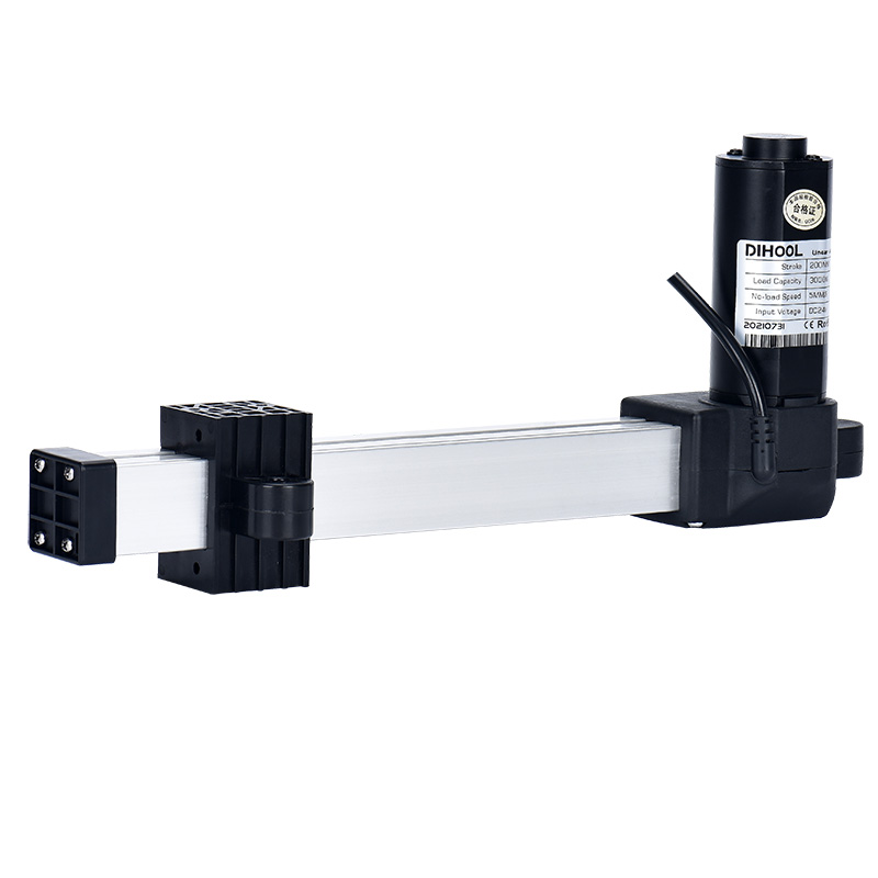 Electric Linear Actuator 24v Dc Motor Actuator 3000N Track Linear ...